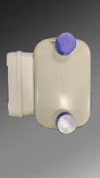 China Calin Prepaid Gas Meter LORA WAN Smart Gas Meter Prepaid Meter White Steel NB-IOT for Africa for sale