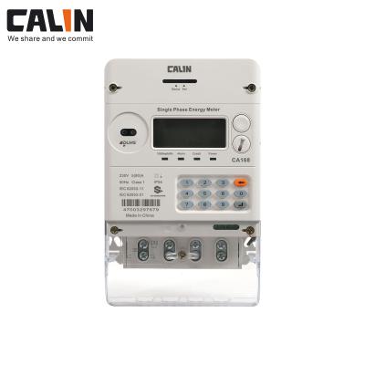 China STS Single Phase Prepaid Electricity Meters With The Latest AMI Soulution GPRS\GSM\LoraWan for sale