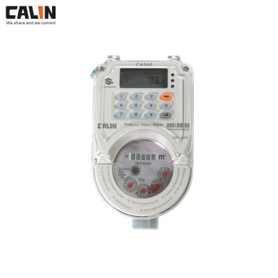 China Prepaid Water Meter LoRa Wan STS Standard Class B Accuracy Plastic Body IP67 Water Proof For Tanzania for sale
