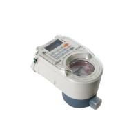 China STS Compliant  Digital Prepaid Water Meters Card Type Brass Body  IP67 for sale