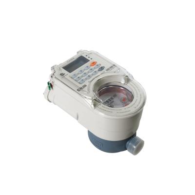 China STS Compliant  Digital Prepaid Water Meters Card Type Brass Body  IP67 for sale