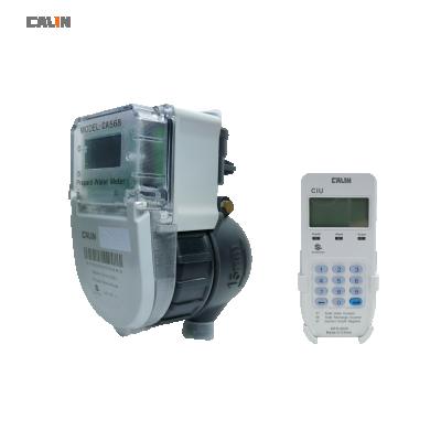 China South Africa Multi-jet STS Compliant Low Power Usage IP68 Waterproof Prepaid Water Meter for sale