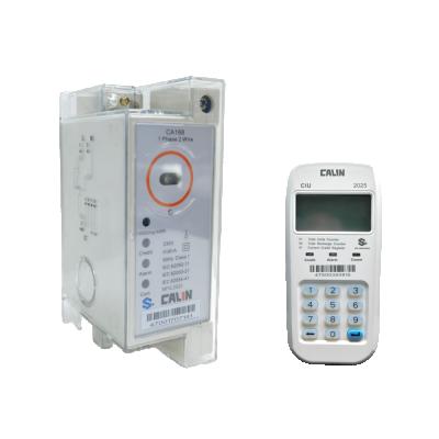 China 1 Phase 470mHz STS  Din Rail Power Meter Credit for sale