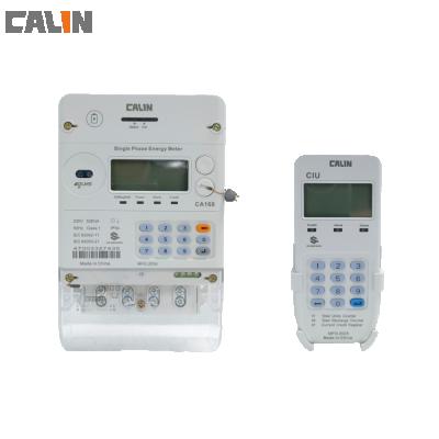 China 2W 20mA Single Phase Prepayment Meter STS Encryption for sale