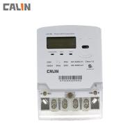 China Infrared Optical 2W 20mA Prepaid Electricity Meters 1 Phase Energy Meter for sale