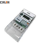 China Card Prepayment Wireless Electricity Meter ,  6 Digits Single Phase Kwh Meter for sale