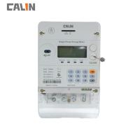 China Indonesia Standard STS Prepaid Electricity Meters 5 Wires Tamper Proof for sale