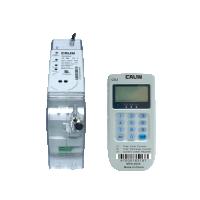 China Split Type STS Single Phase Electric Meter , Plc G3 Rf  Din Rail Power Meter for sale