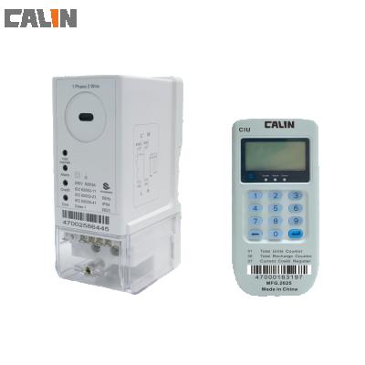 China 1 Phase Prepaid Electricity Meters Split Type Class 1s Accuracy for sale