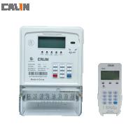 China 20 Digits Token Three Phase Energy Meters Low Credit Warning Tamper Protection for sale