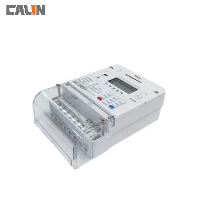 China 4 Wire Three Phase Kilowatt Hour Meter 240V Prepayment Electricity Meters for sale