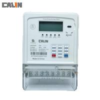 China Backlit Lcd Prepaid Electricity Meters 5A Digital Electric Meter Remote Control for sale