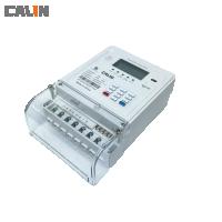 China Low Voltage 3 Phase Electric Meter / Backlit LCD Surge Safe Sts Keypad Meter for sale