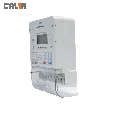 China 4 Programmed Channel 3 Phase Electric Meter / Prepaid Industrial Power Meter for sale