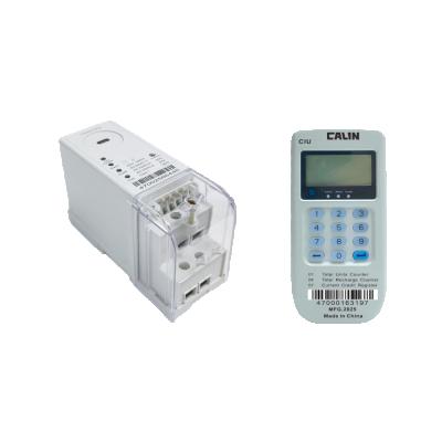 China 35mm Din Rail Keypad Prepaid Electric Meter With RF Communication Remotely Monitoring for sale