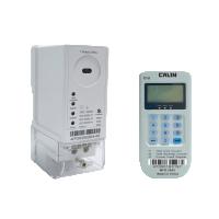 China 35mm Din Rail Keypad Prepaid Electric Meter With RF Communication Remotely Monitoring for sale