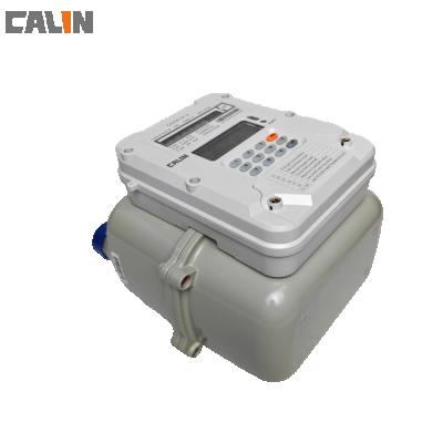 China G1.6 / G 2.5 / G4 Lora Prepaid And Postpaid Gas Meter , CA768 Prepayment Gas Meter STS for sale