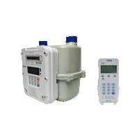 China MODBUS Communication Prepaid Gas Meter AMR AMI Compatibility , Maintenance Free for sale