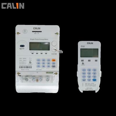 China NEMSA Certified Prepaid Electricity Meter with 60/80/100A Max Current and 15 Years Lifespan Smart Keypad Meter for sale