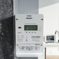 China Single Phase Smart Prepaid Electricity Meter with Class 1.0 Accuracy 60/80/100A Max Current and IP54 Waterproof for sale