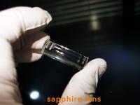 China Custom Polished Sapphire Substrate Fan Shaped High Temperature Resistance for sale