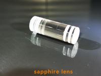 China Custom Polished Sapphire Substrate Fan Shaped High Temperature Resistance for sale