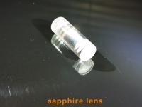 China Custom Polished Sapphire Substrate Fan Shaped High Temperature Resistance for sale
