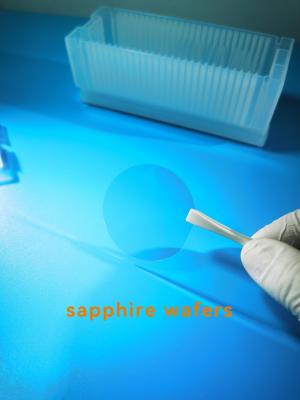 China Dia50.8mm Sapphire Substrate / Sapphire Windows / Sapphire Optical Lenses DSP SSP for sale