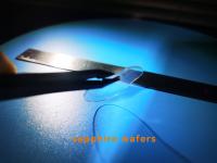 China Monocrystalline Synthetic Sapphire Optical Windows Glass DSP Customized for sale