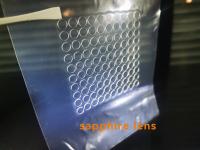 China Al2O3 Custom Single Crystal Sapphire Laser Cut Windows Glass Dia5.5 x 0.5mmt DSP for sale