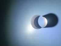China Hardness 9.0 Ruby Sapphire Optical Windows Customized Transparent Ball Lens Wafers for sale