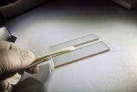 China Customized SIC Silicon Carbide Wafer Single Crystal Window Piece 60 X 10 X 0.5mm for sale