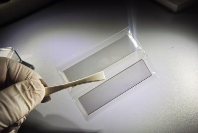 China Customized SIC Silicon Carbide Wafer Single Crystal Window Piece 60 X 10 X 0.5mm for sale