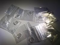 China Round Polished Sapphire Optical Windows Scratch Resistance With Hole for sale