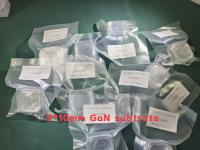 China A-Axis Gallium Nitride Wafer HVPE Free Standing Chip Template 5x5 / 10x10 / 5x10 Mm for sale