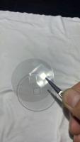 China Ultra Thin DSP Sapphire Windows High Optical Transmittance Sapphire Substrate Wafer for sale