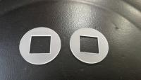 China Ultra Thin DSP Sapphire Windows High Optical Transmittance Sapphire Substrate Wafer for sale