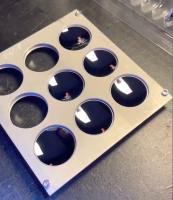 China Customized Single Crystal Silicon Windows Wafer Substrate Demo Monocrystalline Silicon Lens for sale