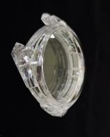 China Custom Optical Glass Sapphire Crystal Watch Case Bezel Parts C-axis for sale