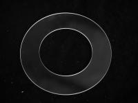 China GS1 Grade Synthetic Fused Quartz Plate Quartz Optical Window for sale