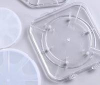China 2inch 4inch 6inch Single Wafer Carrier Case Polycarbonate 10 Pieces / Pack for sale
