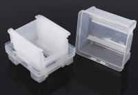 China 8inch 2inch 4inch 6inch Wafer Carrier Container Cassette Box For Shipment 25pcs for sale