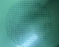 China Quartz / Borosilicate UV Glass Plate Punching Holes 4.4 X 4.4 X 0.5mmt for sale