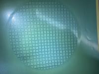 China Quartz / Borosilicate UV Glass Plate Punching Holes 4.4 X 4.4 X 0.5mmt for sale