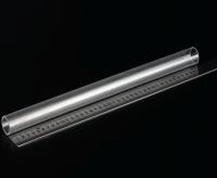 China Optical Polished Sapphire Glass Tube Cylinder Lens Tube / Rod High Temperature for sale