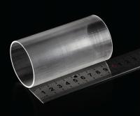 China Optical Polished Sapphire Glass Tube Cylinder Lens Tube / Rod High Temperature for sale