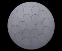China 6 Inch Silicon Carbide SiC Coated Graphite Tray High Temperature Resistance Graphite Plates for sale