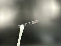 China Al2O3 Single Crystal Sapphire Glass Razor Blade Medical Sharp And Polished 38x4.5x0.3mmt for sale