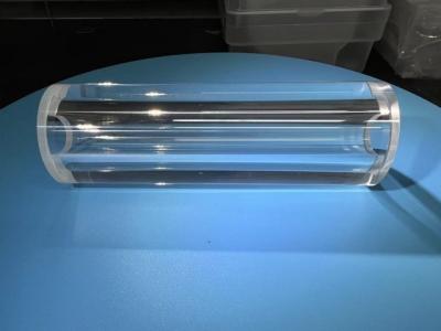 China High Temperature Resistance Sapphire Tube 50.4mm Large Diameter KY Sapphire Rods for sale