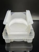 China 4inch 101.6mm Sapphire Wafer Substrate Carrier Single Side Polished Single Crystal Al2O3 for sale